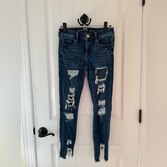 Jeans | American Eagle Ripped Jeans | Poshmark
